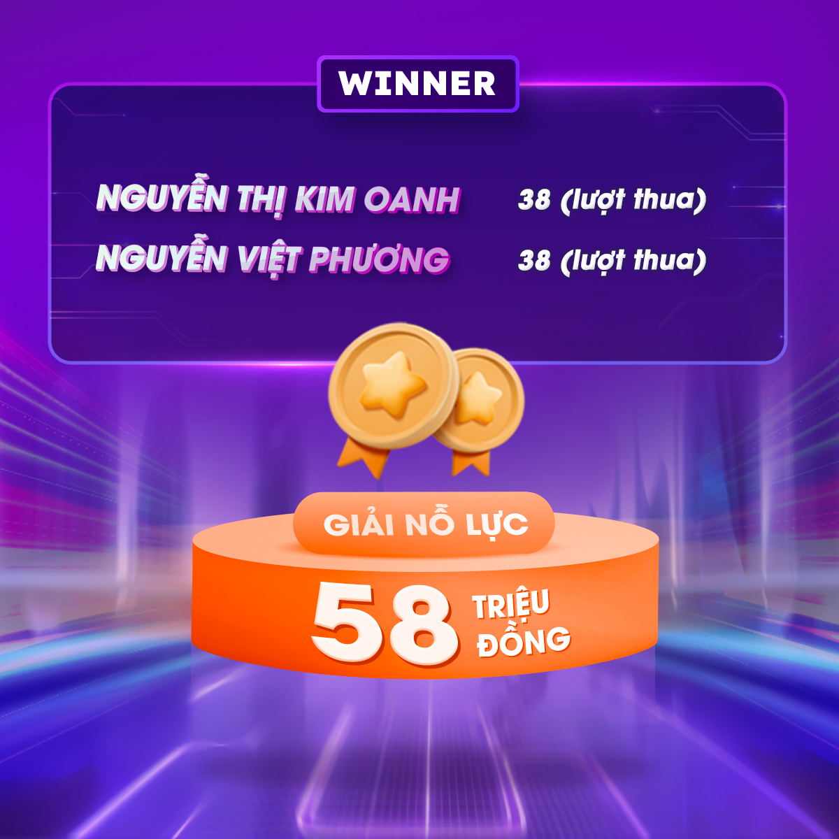 Kết quả giải chung cuộc Chương trình StockKing Game - JBSV